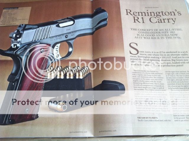 New Remington Ri Carry Commander a good looking gun | 1911 Firearm Addicts