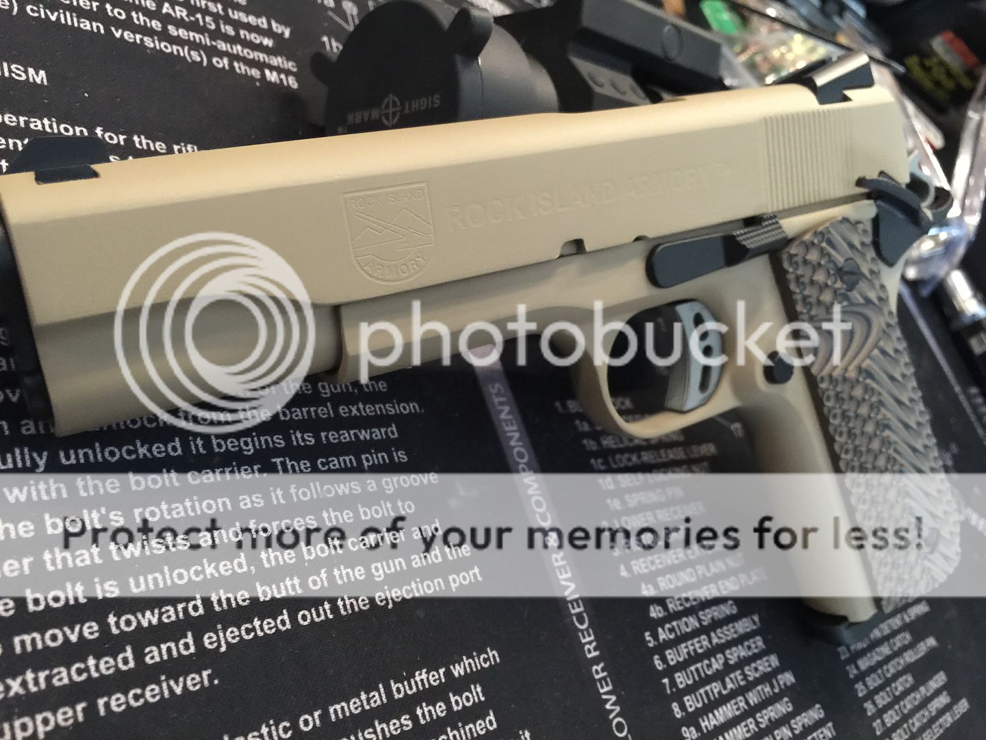 Pics of my RIA .45 with new paint...... - Calguns.net