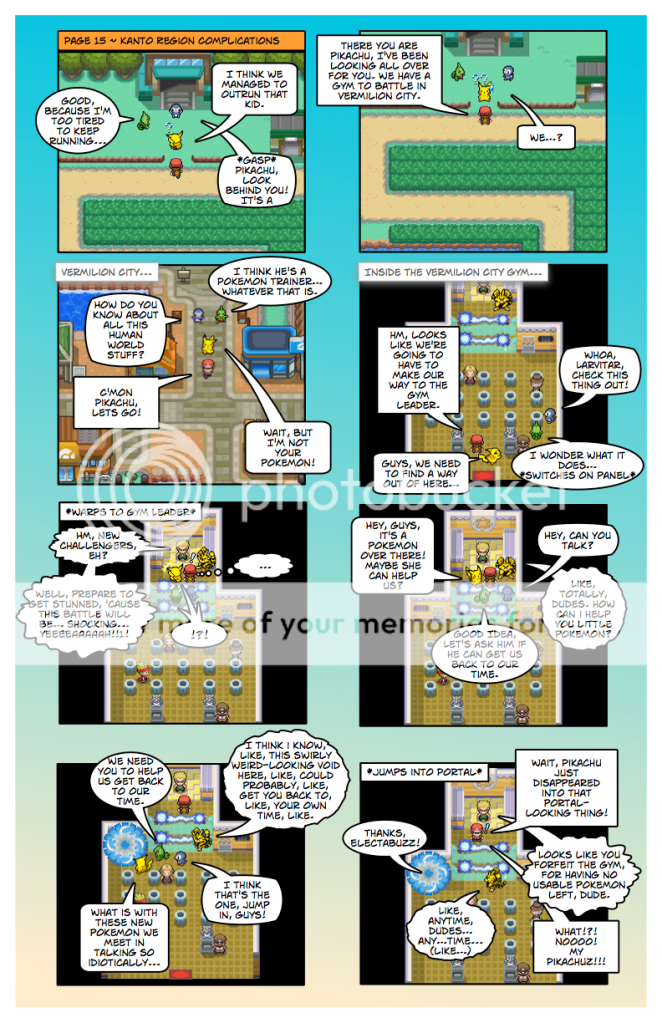 re: Pokemon Mystery Dungeon: Explorers of Secrets ~ Comic Page 13 is ...