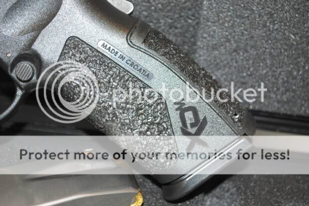 Custom grip reduction/texture on XDM .40 | Springfield XD Forum